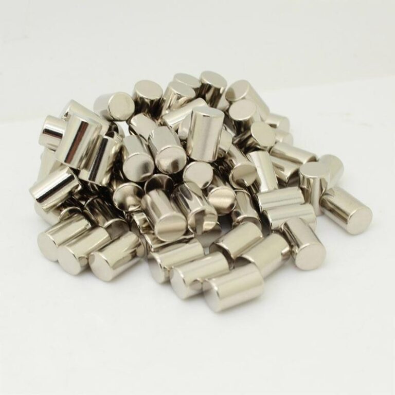 6.35mm x 9.5mm Diametrically Magnetized Neodymium Disc Magnet N40 Rare ...